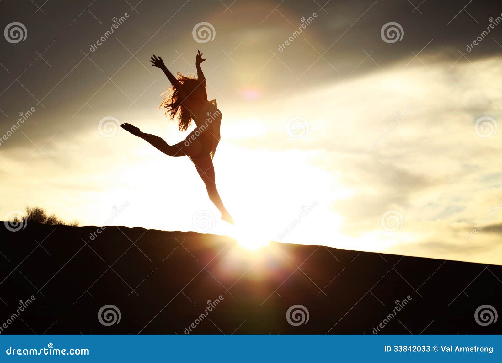 Sun Dancer stock image. Image of graceful, ballet, intense - 33842033
