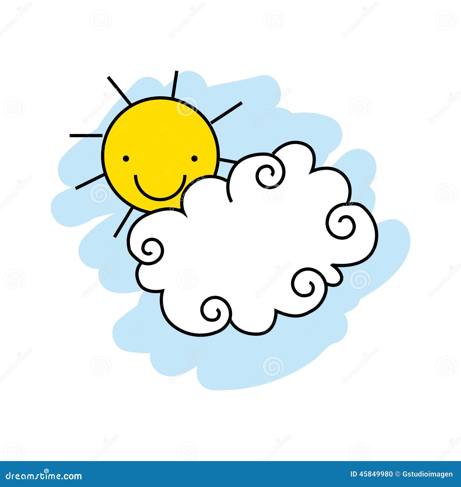 Sun design stock vector. Illustration of light, icon - 45849980