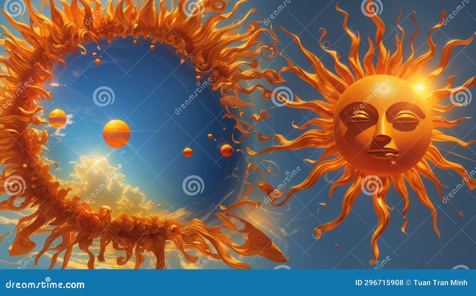 Real sun ! stock illustration. Illustration of animal - 296715908