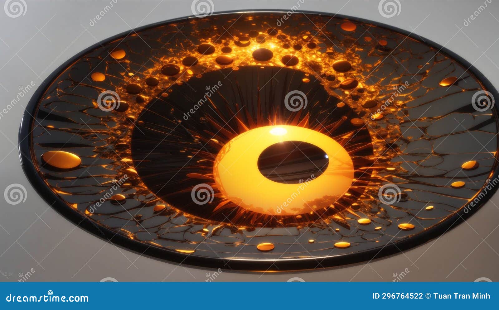 Real Sun ! stock illustration. Illustration of reflection - 296764522