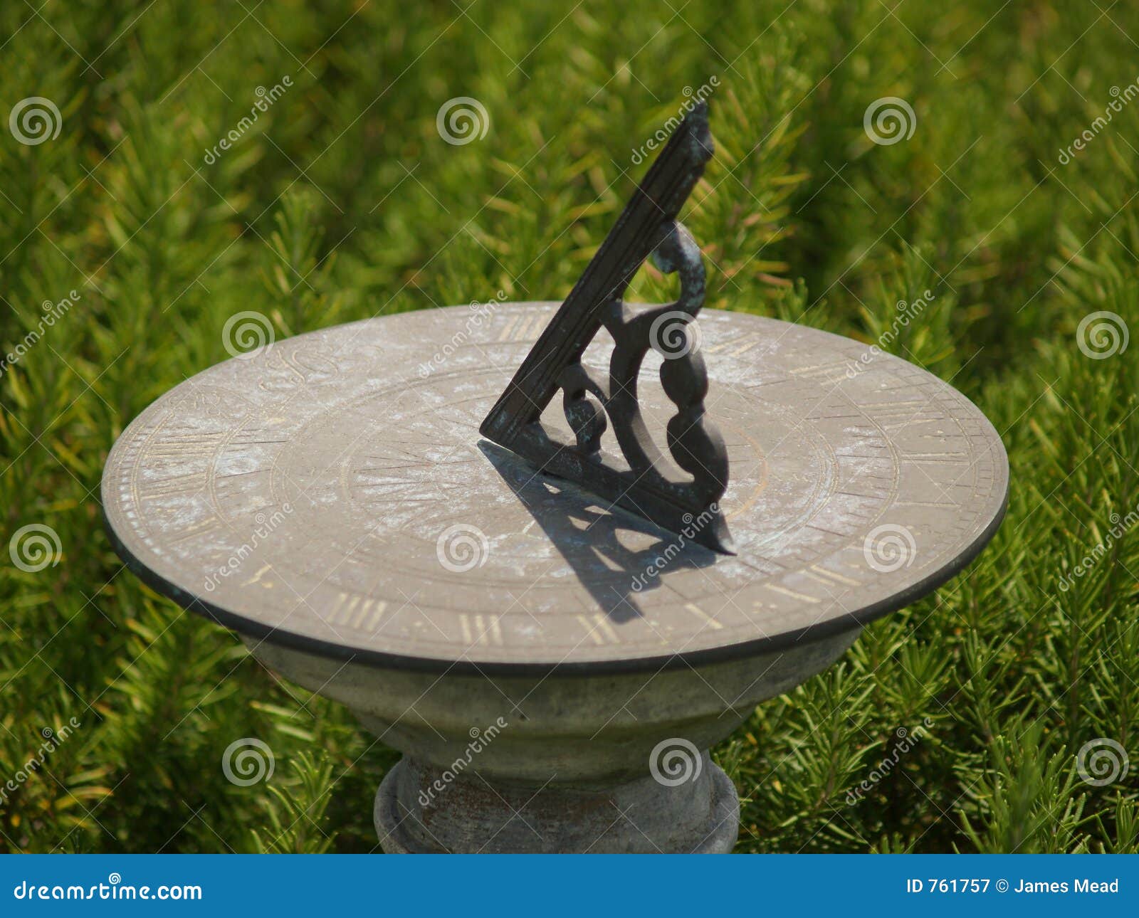 Sun Dial stock image. Image of calibrated, roman, numeral - 761757