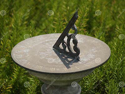 Sun Dial stock image. Image of calibrated, roman, numeral - 761757