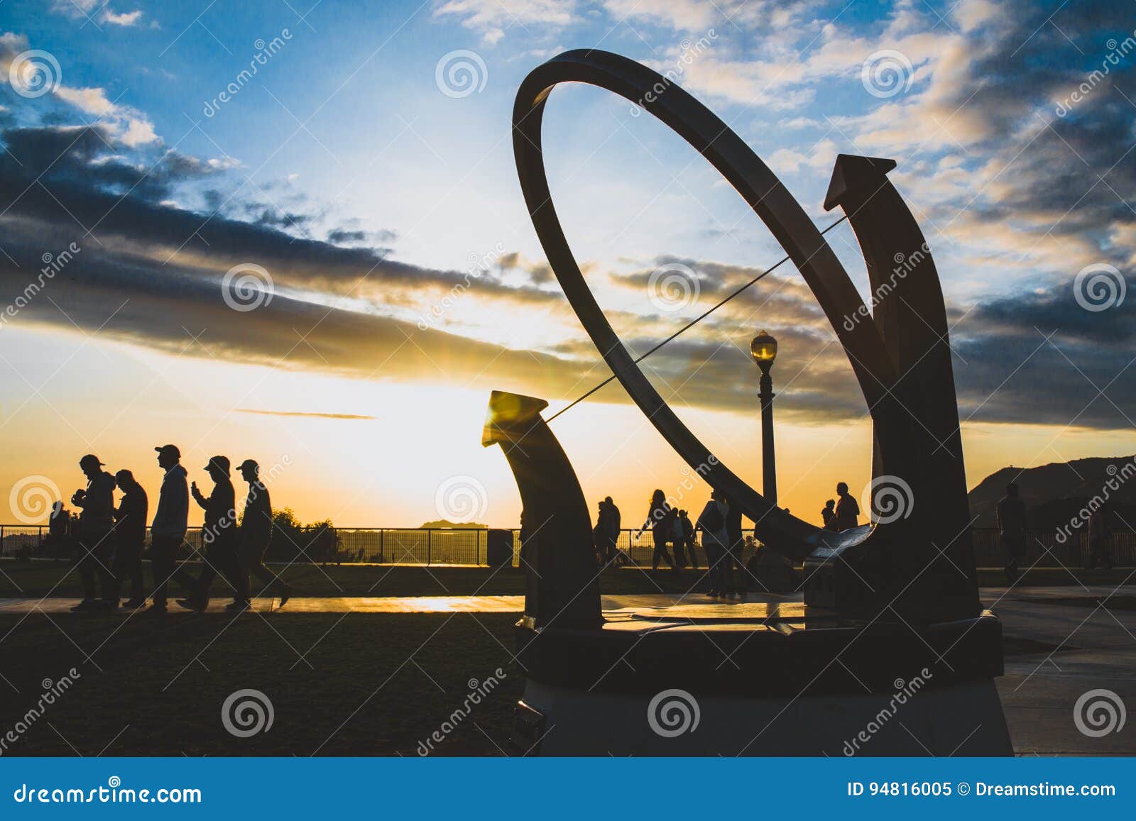 Sun Dial editorial image. Image of blue, dial, dramatic - 94816005