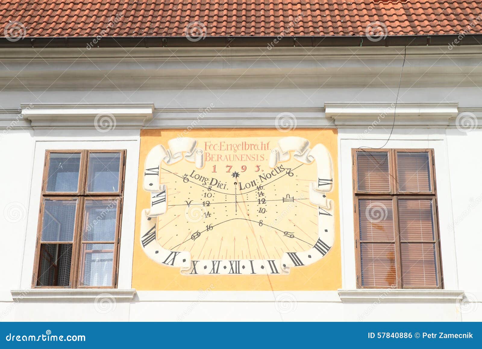 Sun-dial stock photo. Image of measure, windows, detail - 57840886