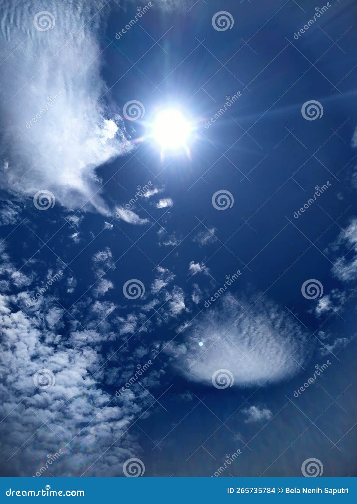 The Sun is Directly Overhead Making the Sky Blue and White Beautiful ...