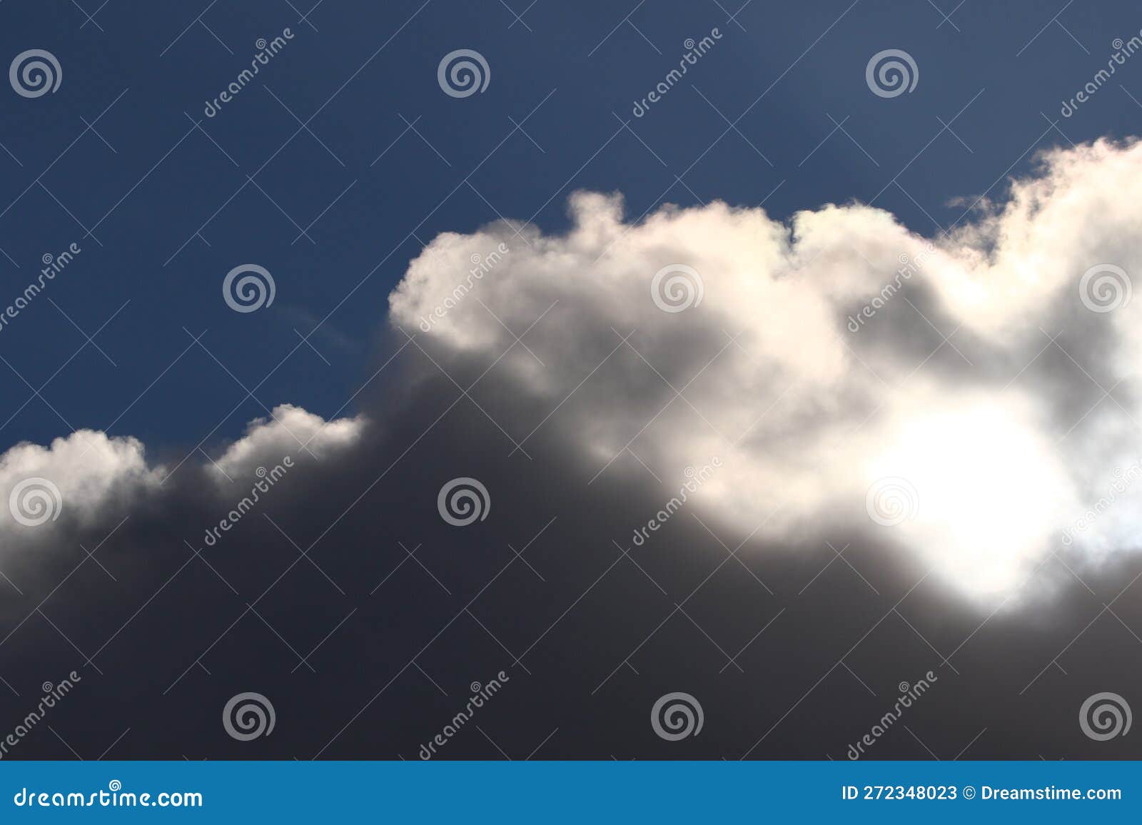Sun Disk Behind Backlit Clouds Stock Image - Image of meteorology, dawn ...