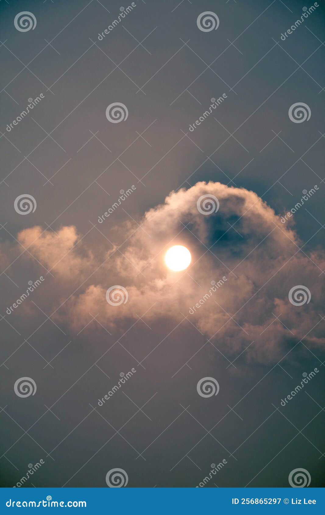 Sun in the Dramatic Clouds at Day Time Stock Image - Image of dramatic ...