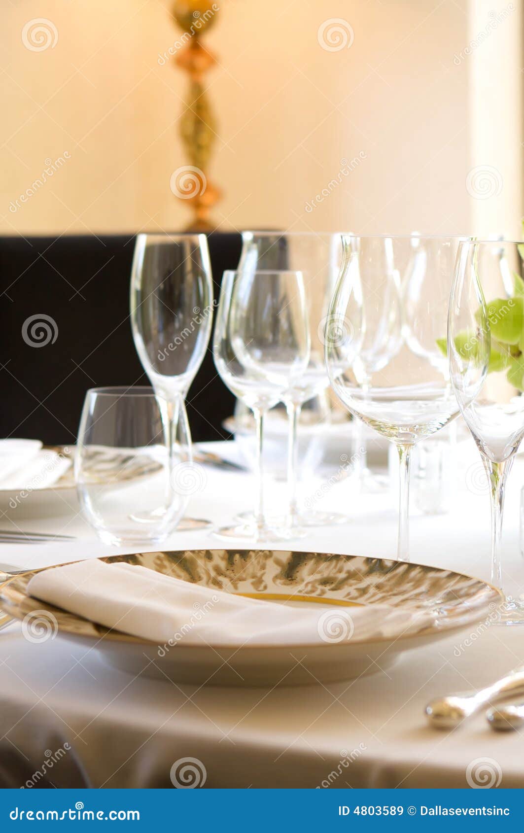 Sun Drenched European Cafe Table Setting Stock Image - Image of cutlery ...