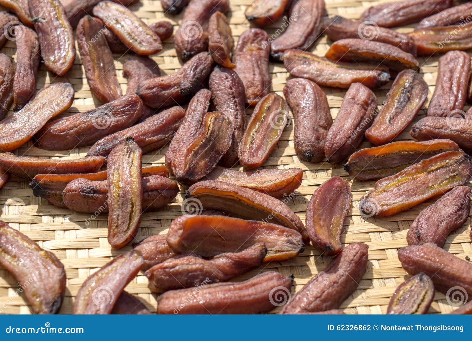 Sun dried banana stock photo. Image of healthy, asian - 62326862