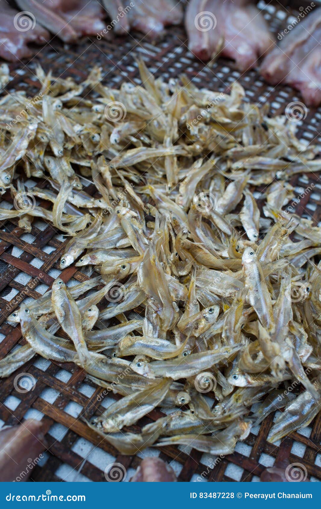 Sun Dried Fish in the Market Stock Photo - Image of gourmet, food: 83487228