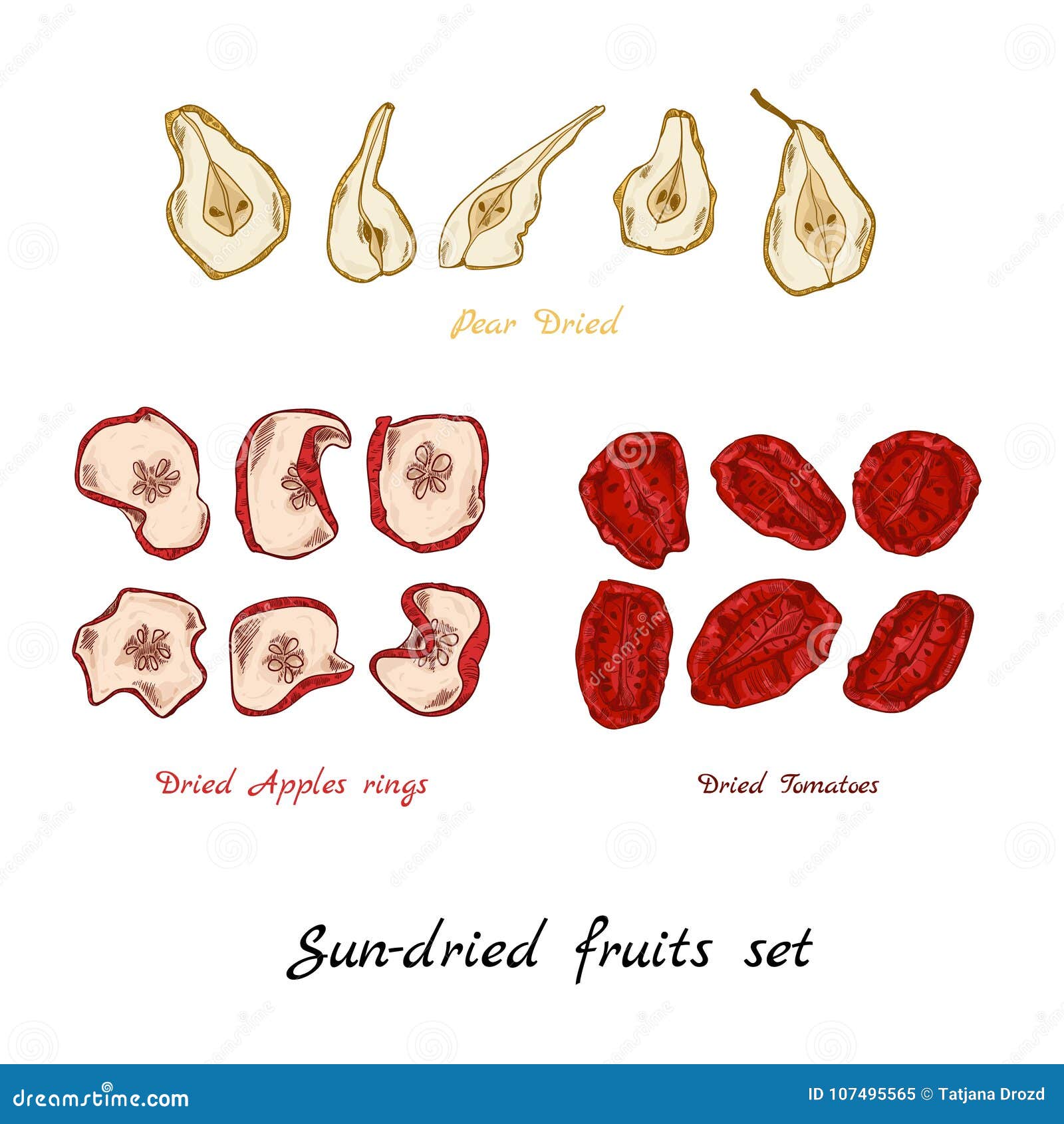 Dried Fruit - Raisin. Made In Cartoon Flat Style. Healthy Snack ...