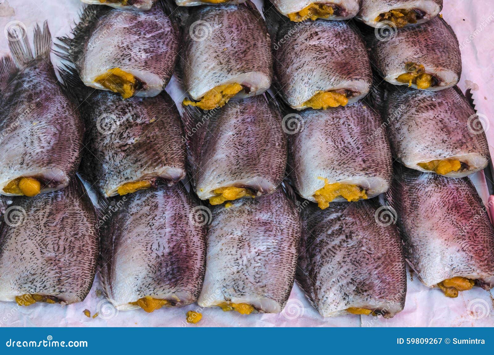 Sun dried gourami fish stock image. Image of green, asia - 59809267