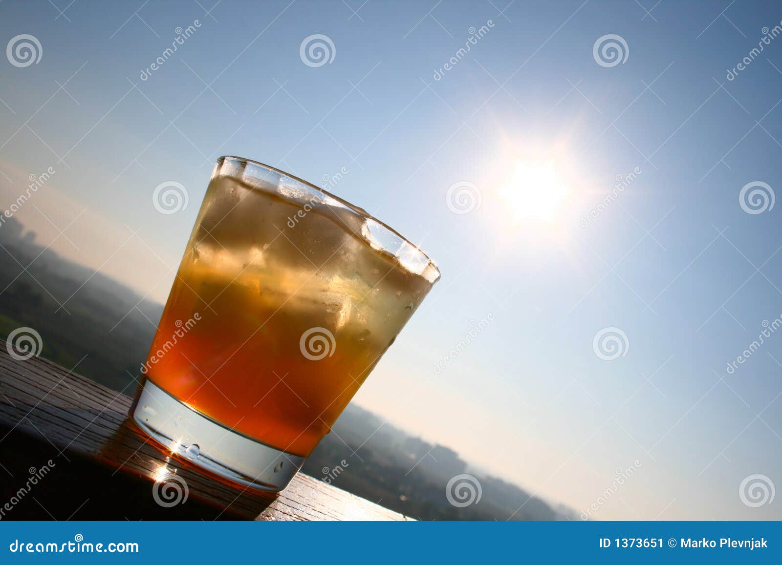 Sun drink stock image. Image of cool, frosty, drinking - 1373651