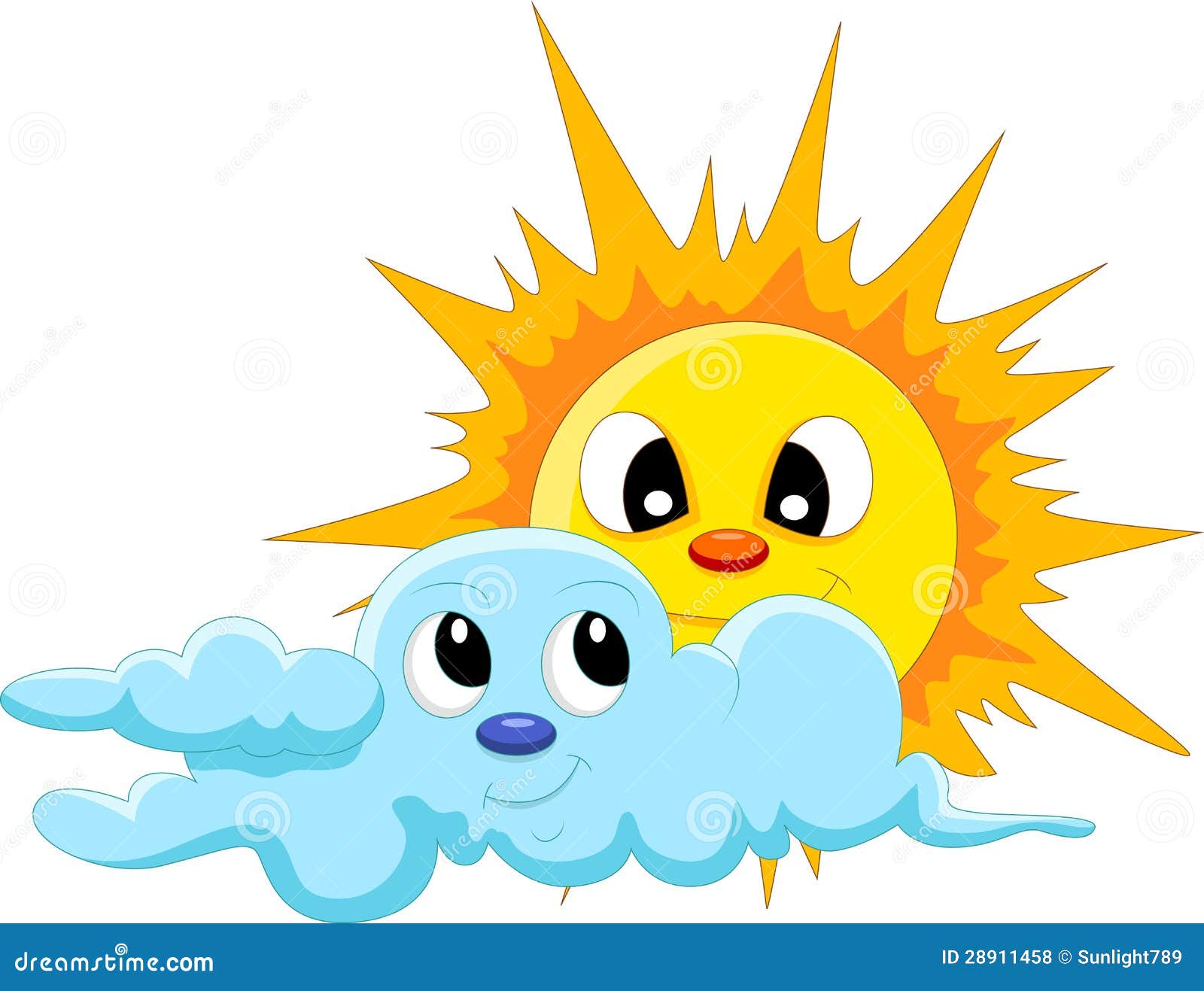 Sol Com Nuvem Desenho - FDPLEARN