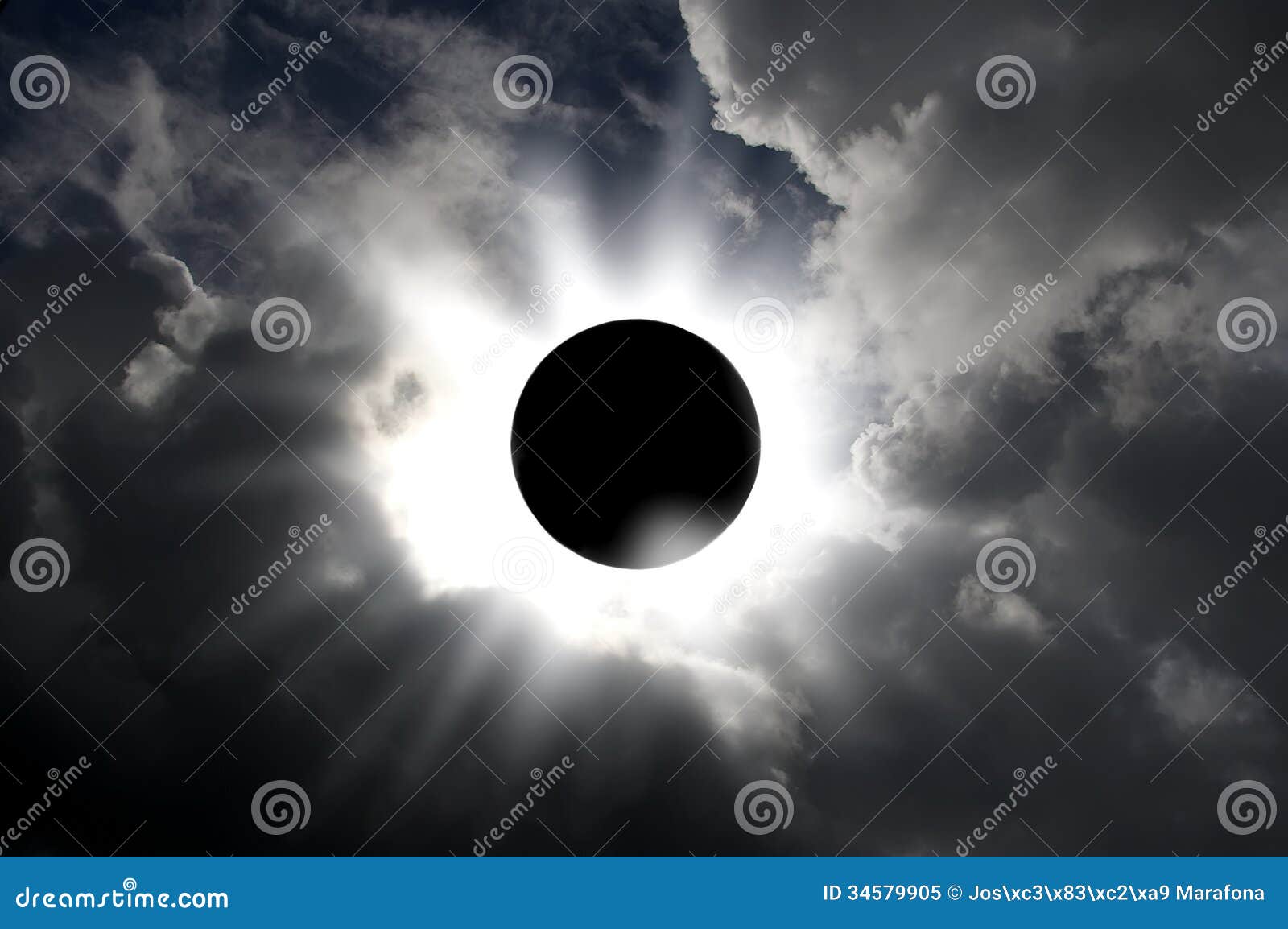 Sun Eclipse stock image. Image of beautiful, globe, astronomy - 34579905