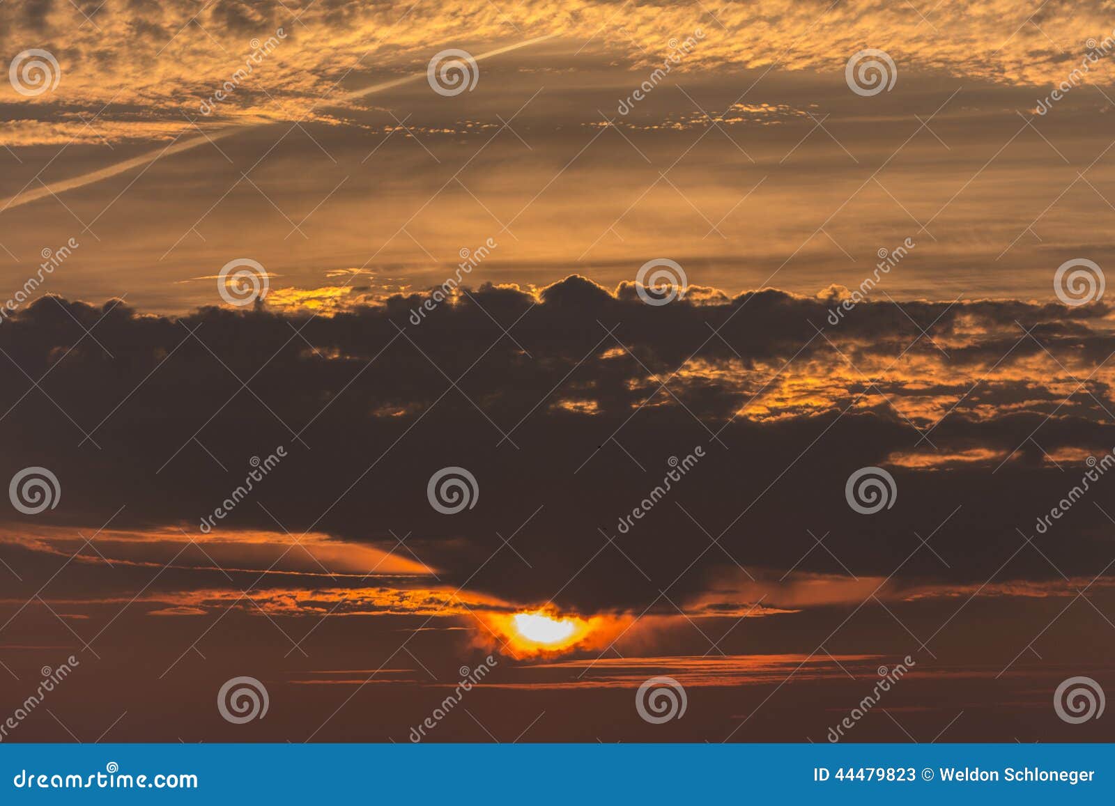 Sun Emerging from Dark Cloud, Newfoundland Stock Image - Image of dusk ...
