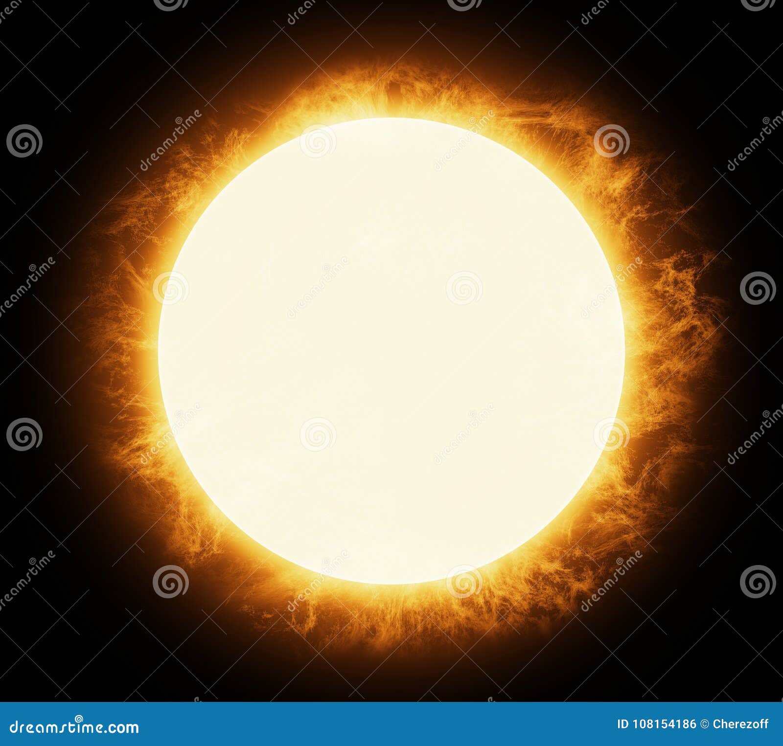Sun with Empty Space for Your Products Stock Photo - Image of plasma ...