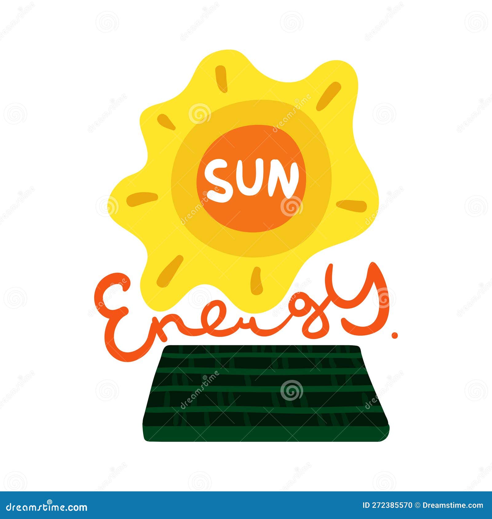 Sun Energy Emblem stock illustration. Illustration of emblem - 272385570