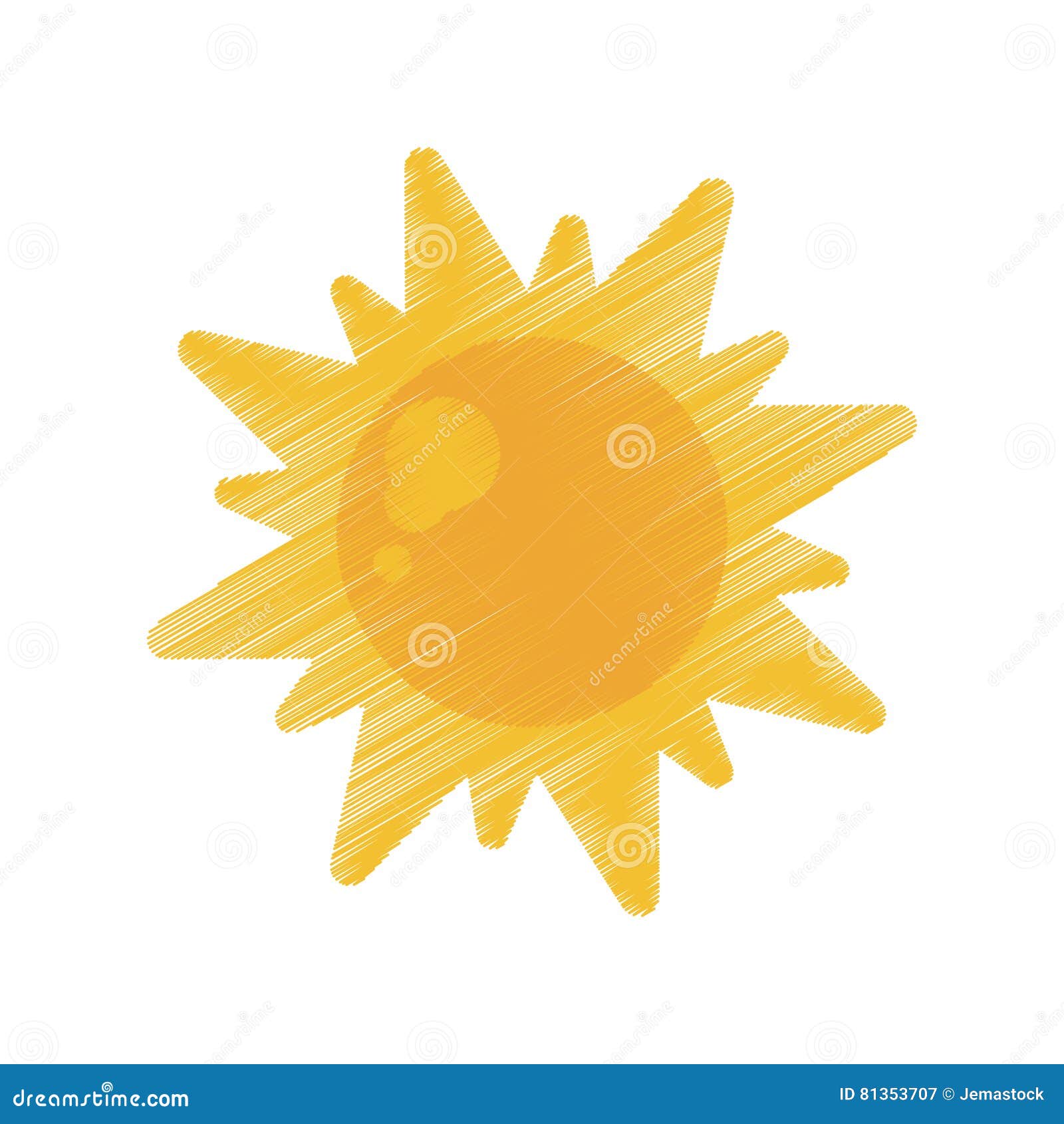 Sun Energy Natural Symbol Design Ed Stock Vector - Illustration of icon ...