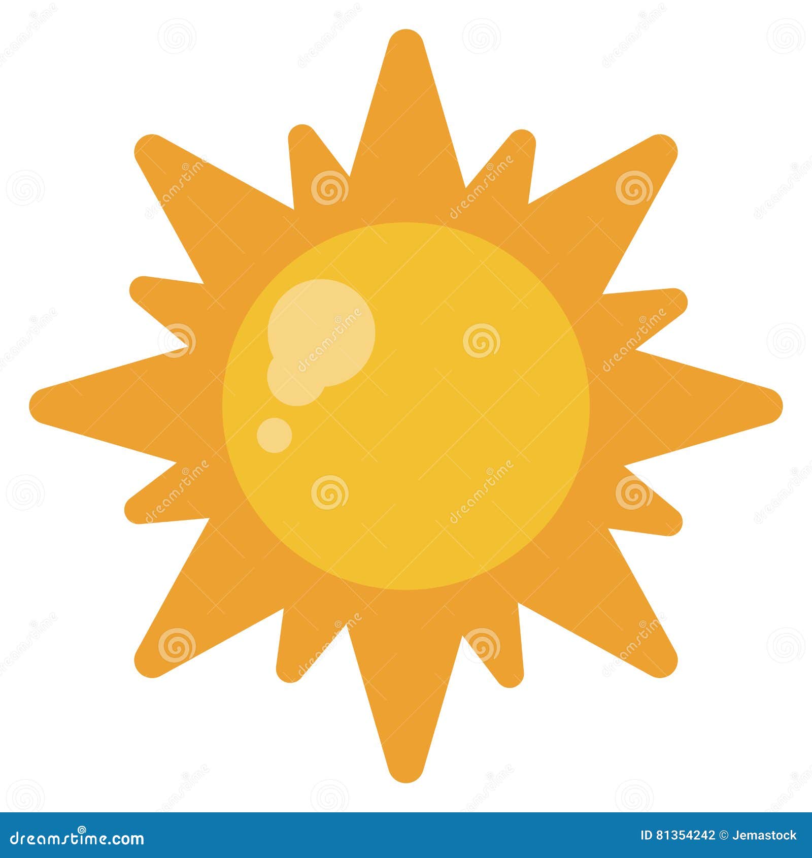 Sun Energy Natural Symbol Design Stock Vector - Illustration of ...