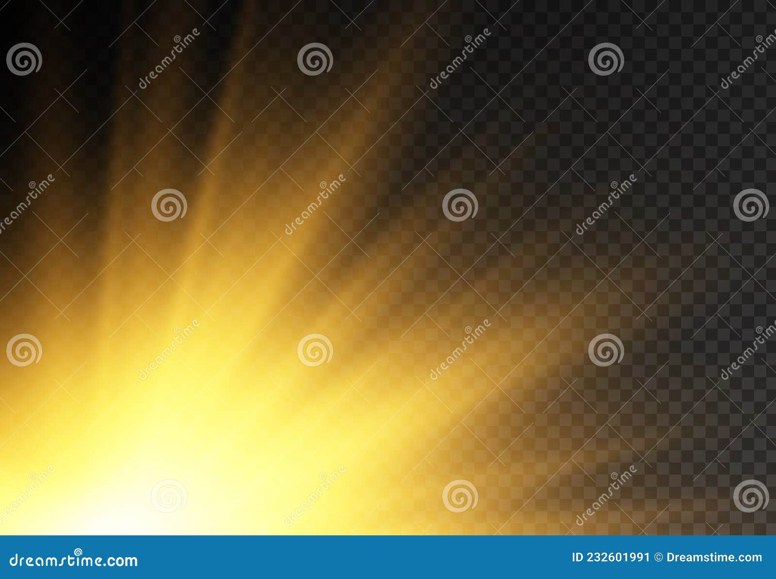 Sun Explosion, Yellow Glow Lights Sun Rays. Stock Vector - Illustration ...