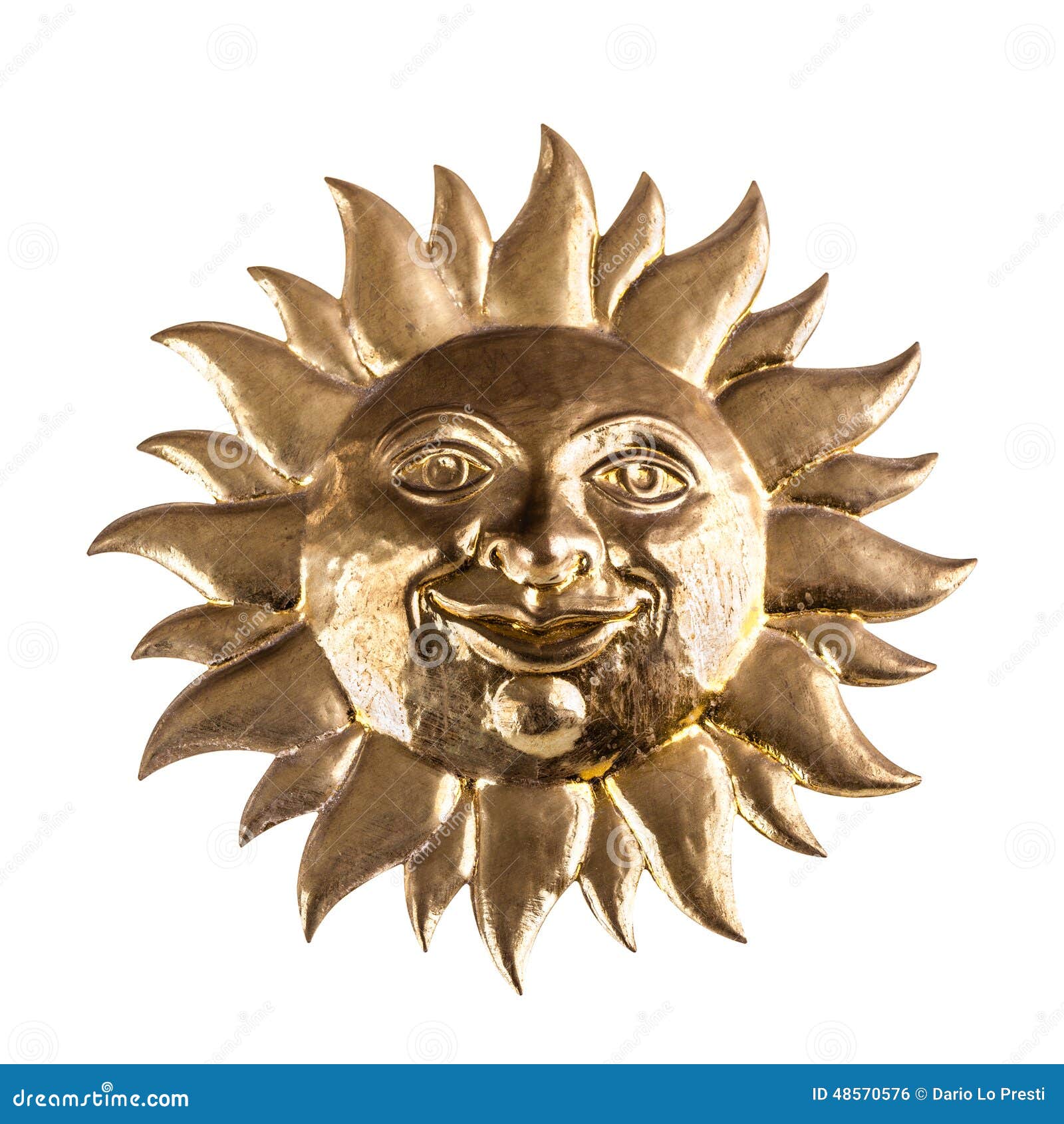Sun face stock photo. Image of gold, cutout, design, metal - 48570576