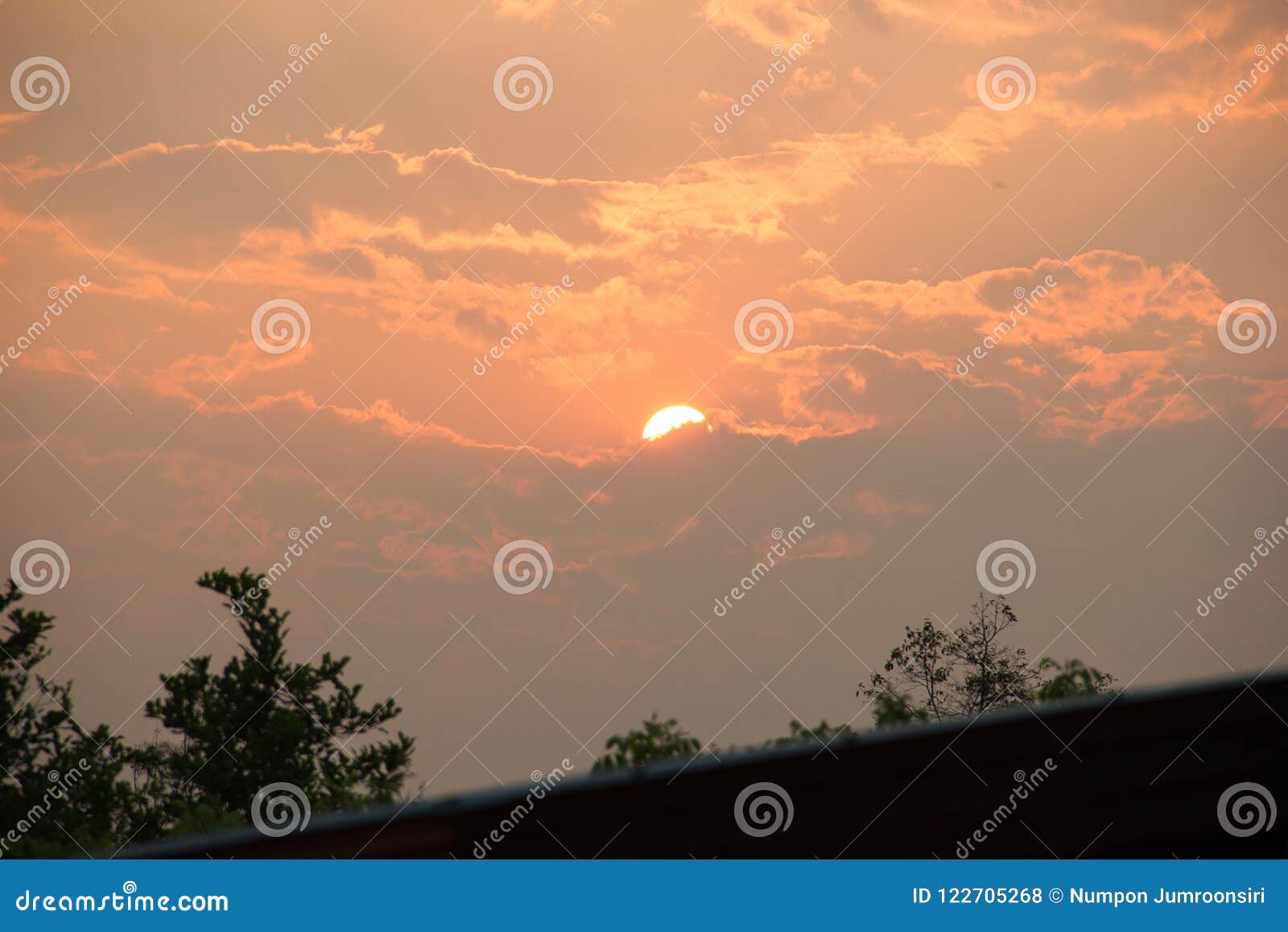 The sun is falling stock photo. Image of lonely, sunset - 122705268