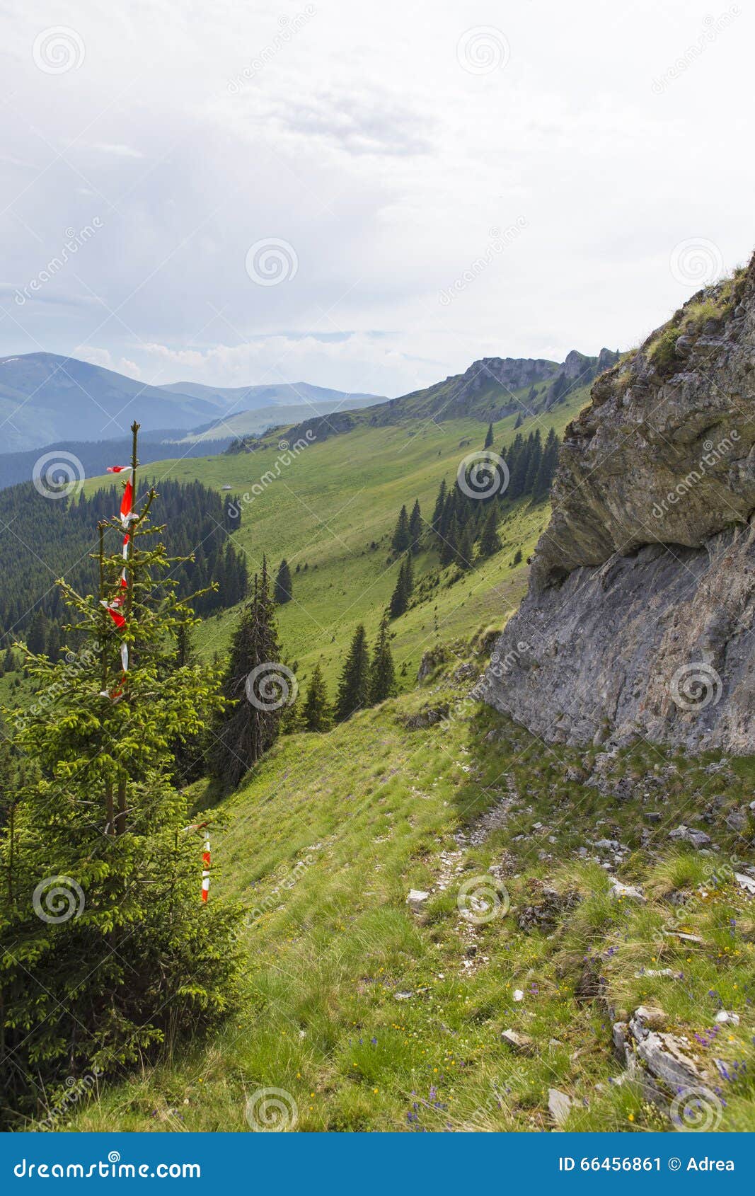 The Sun Gate Landmark of Lotru Mountains Stock Image - Image of ...