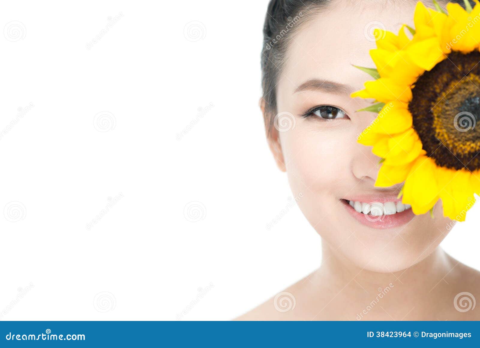 Sun girl stock photo. Image of face, cosmetology, headshot - 38423964