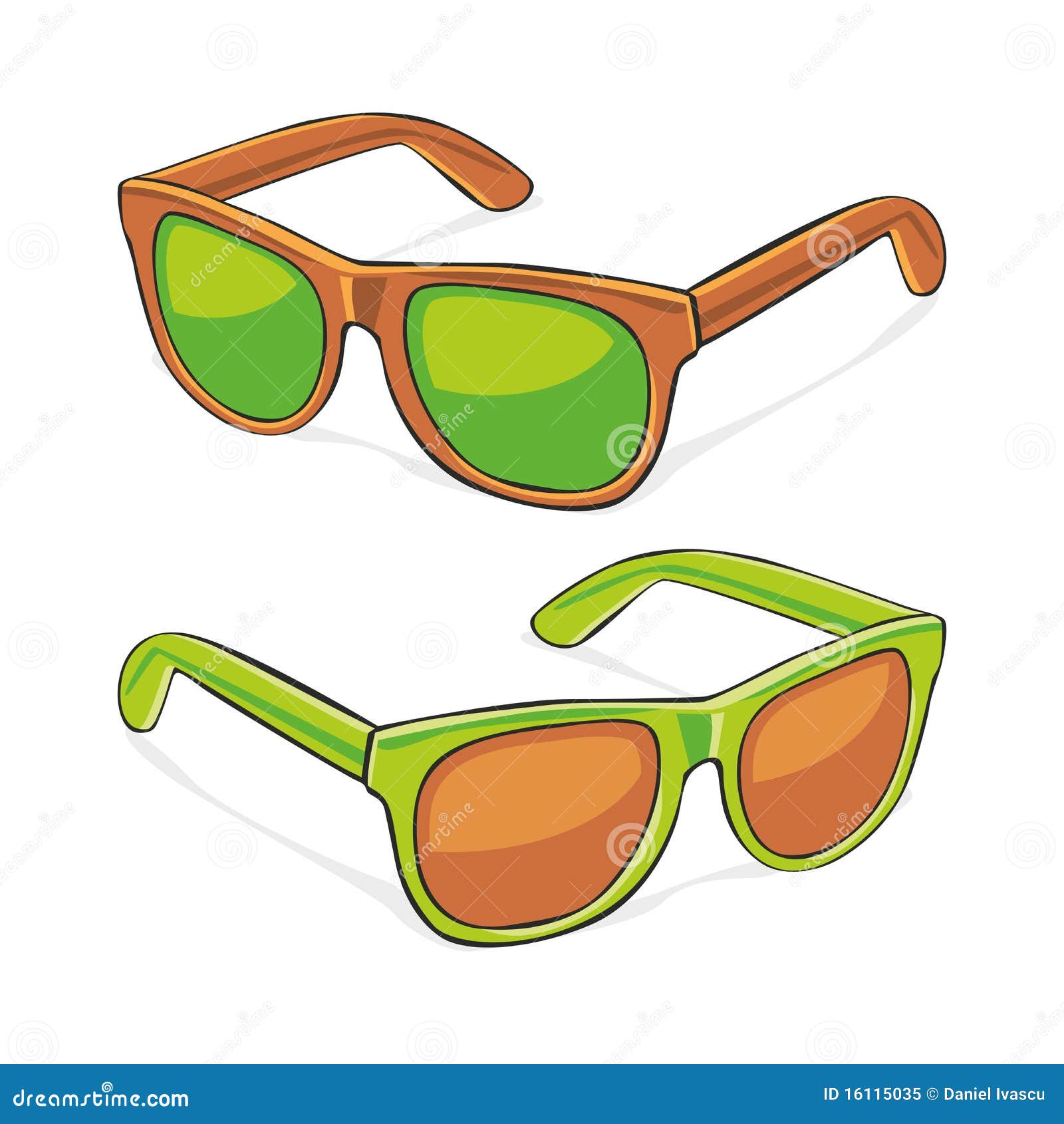 Sun glasses stock vector. Illustration of protection - 16115035