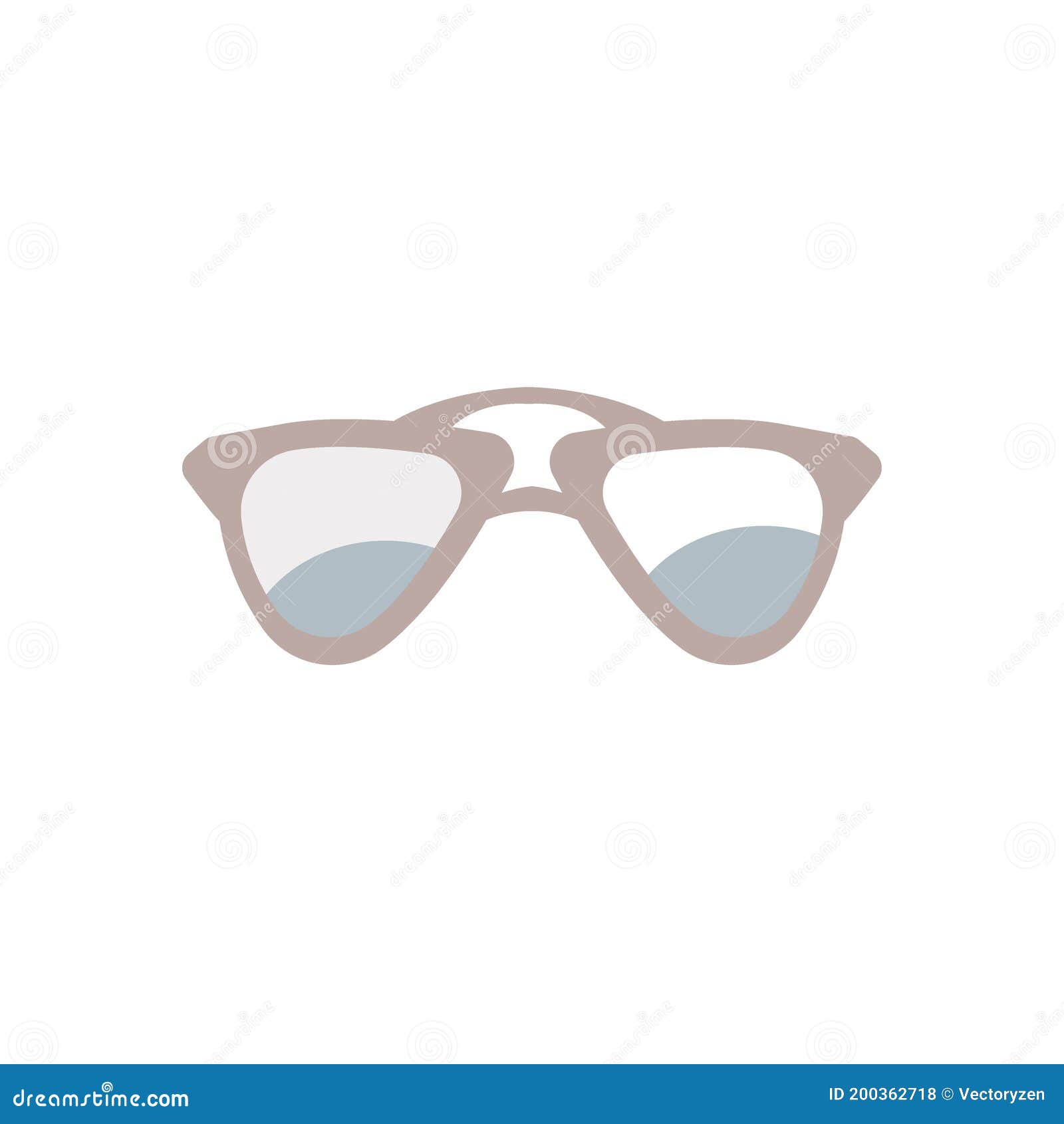 Sun Glasses Icon Clipart Vector Design Isolated Stock Vector ...