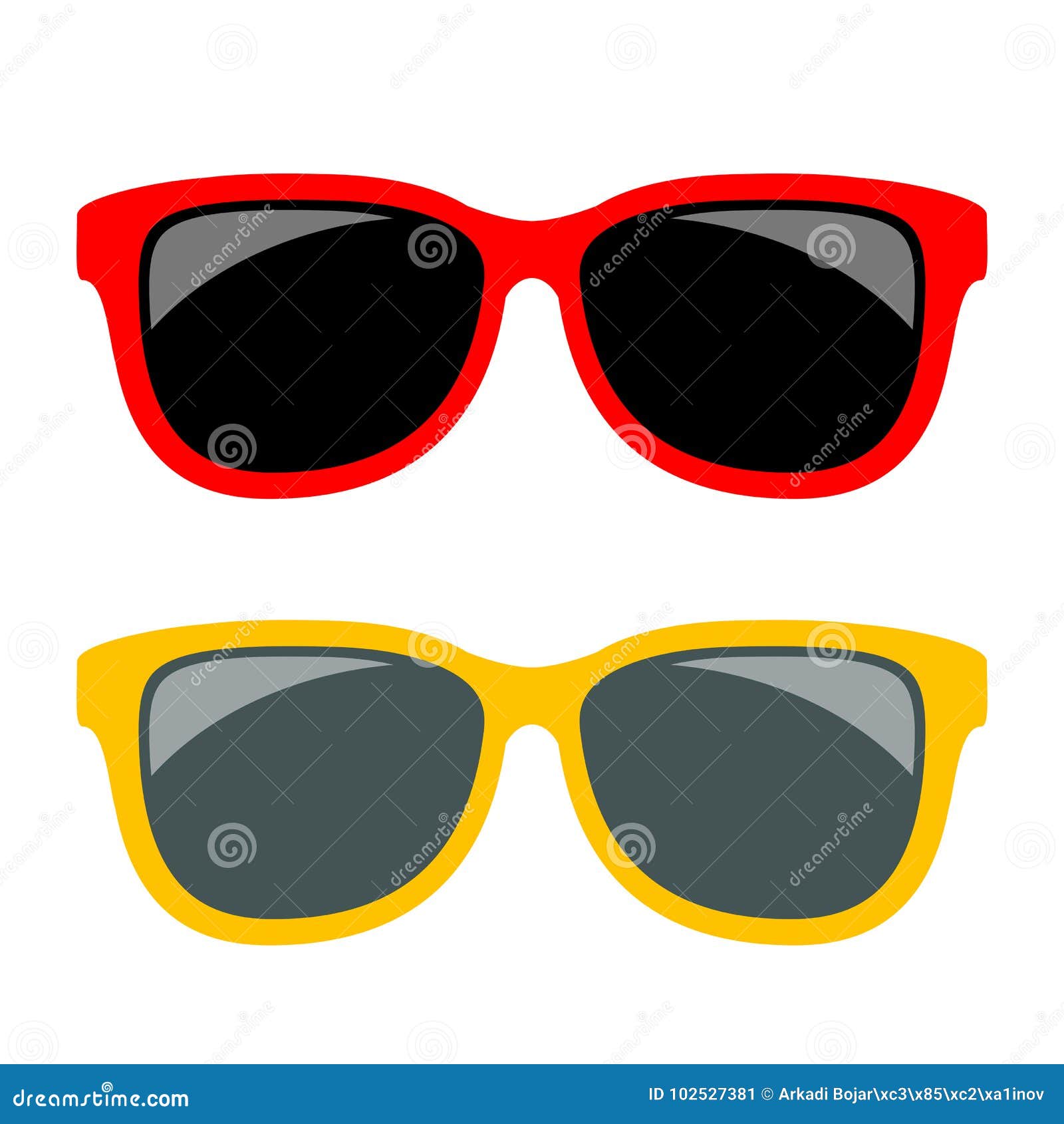 Glasses Vector Set | CartoonDealer.com #22488249
