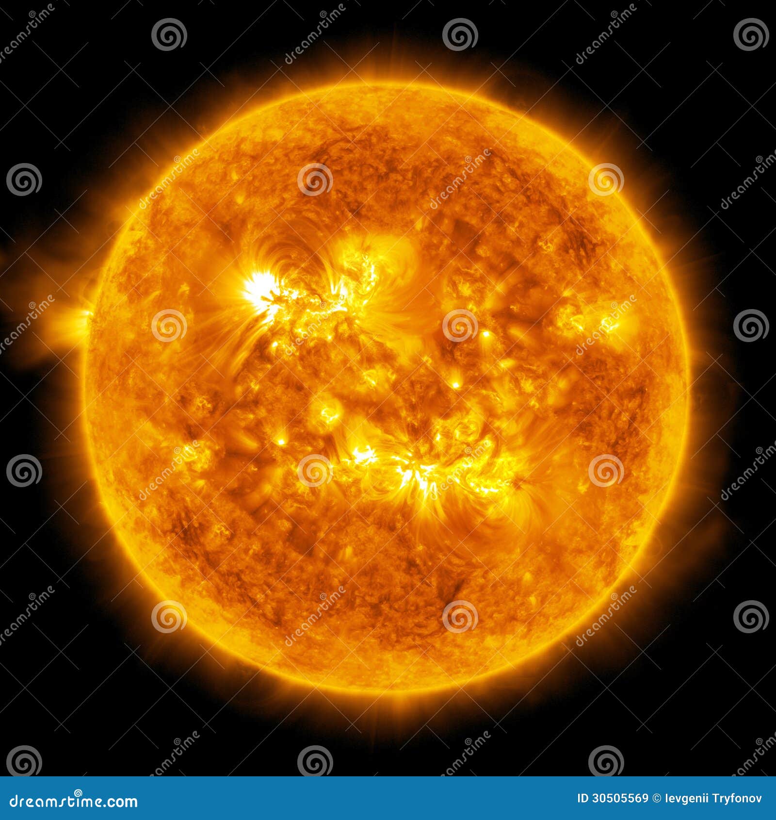 Sun. Global warming stock illustration. Illustration of explode - 30505569