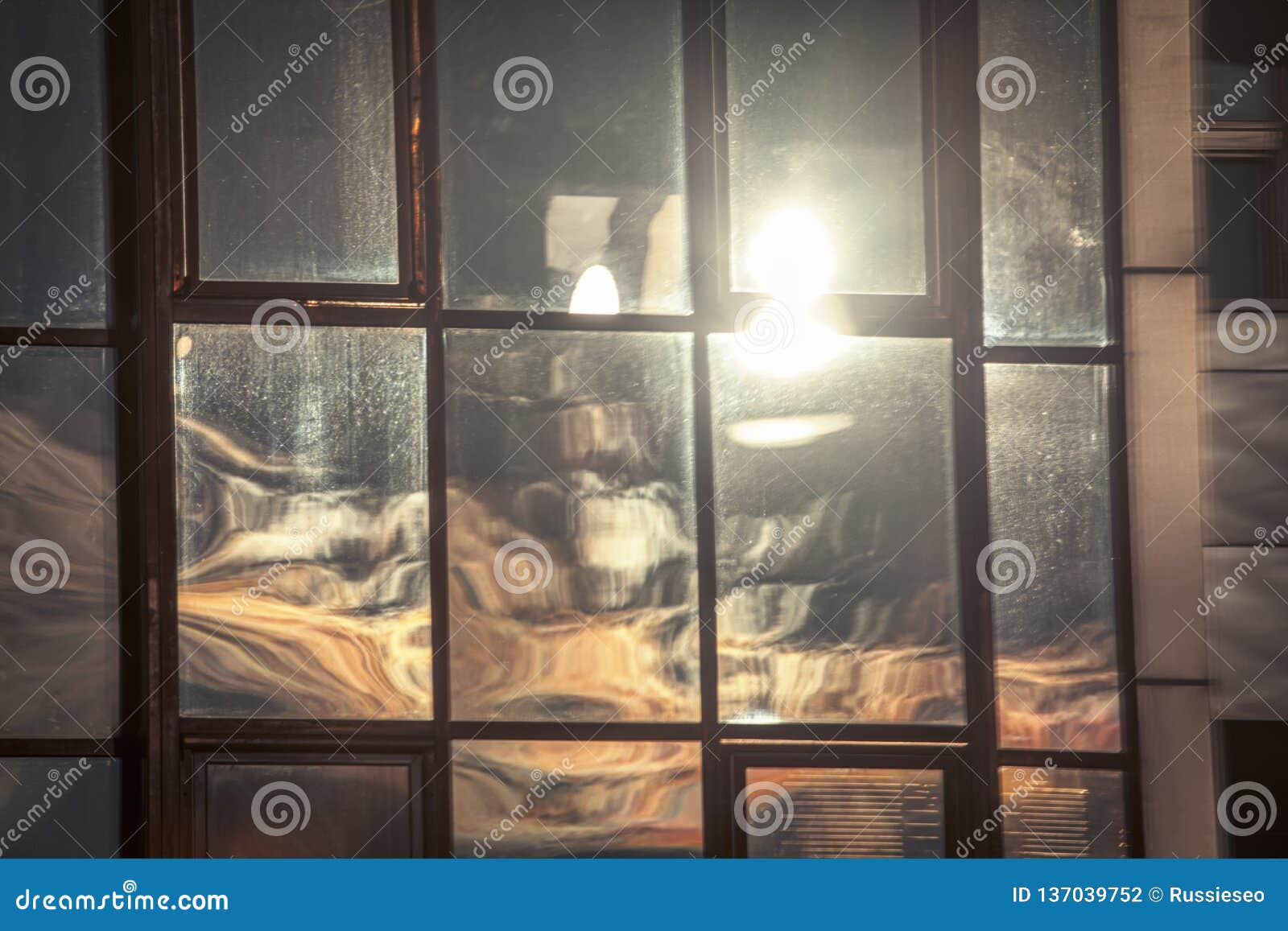 Sun glow reflection stock photo. Image of blue, reflection - 137039752