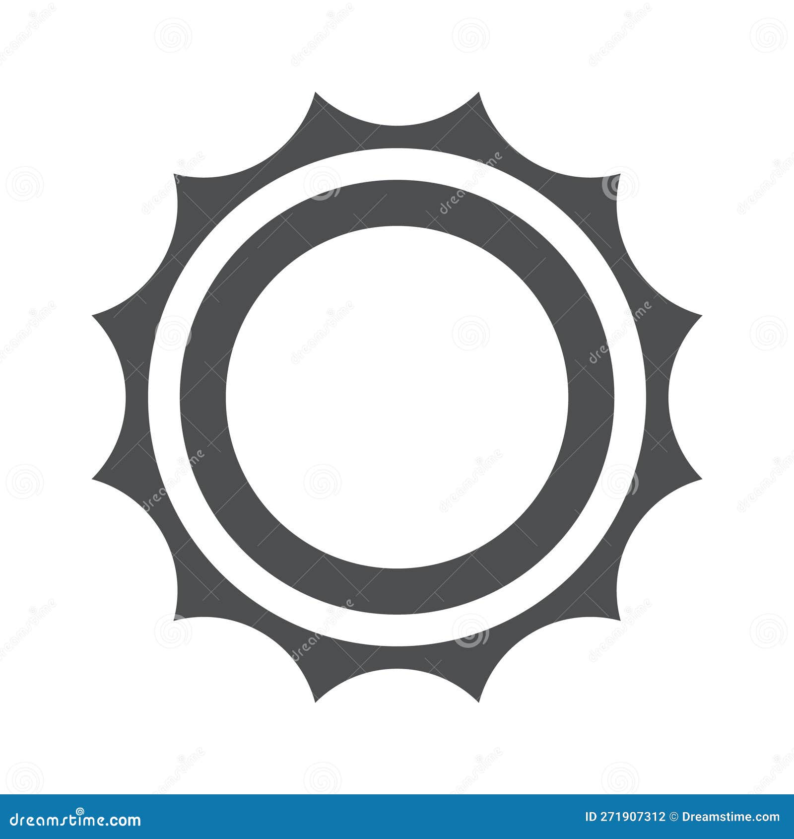 Sun Glyph Icon Summer and Warm Sunshine Design Element Stock Vector ...