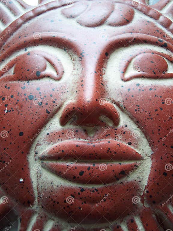 Sun god stock image. Image of ceramic, clay, indian, craft - 197603