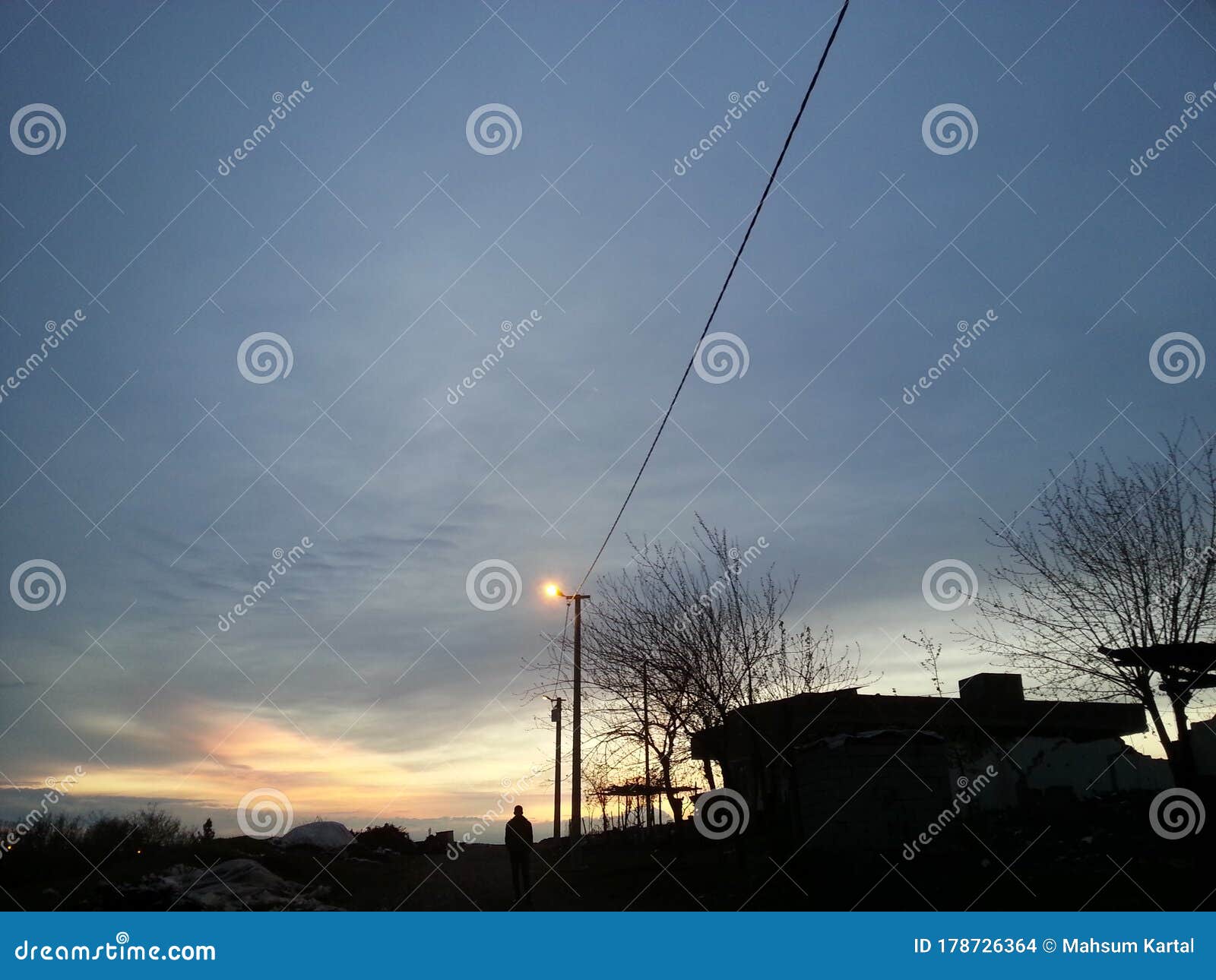 The sun is going down stock photo. Image of sunrise - 178726364