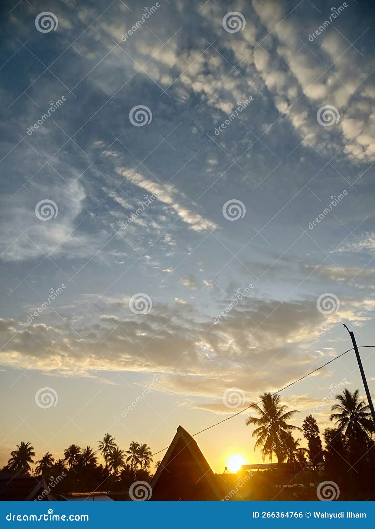 The Sun is Gone Welcome the Dark of the Night Stock Photo - Image of ...