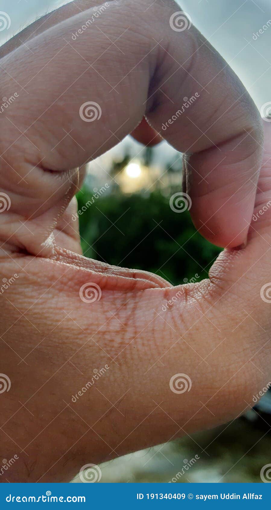 Sun in hand stock image. Image of skin, limb, finger - 191340409