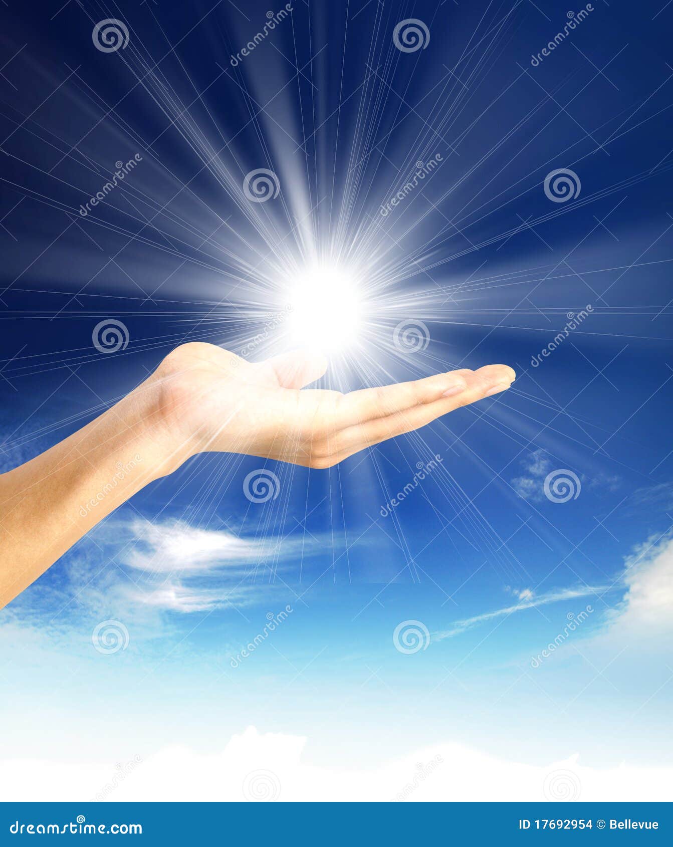 Sun in hands stock photo. Image of concepts, gift, people - 17692954