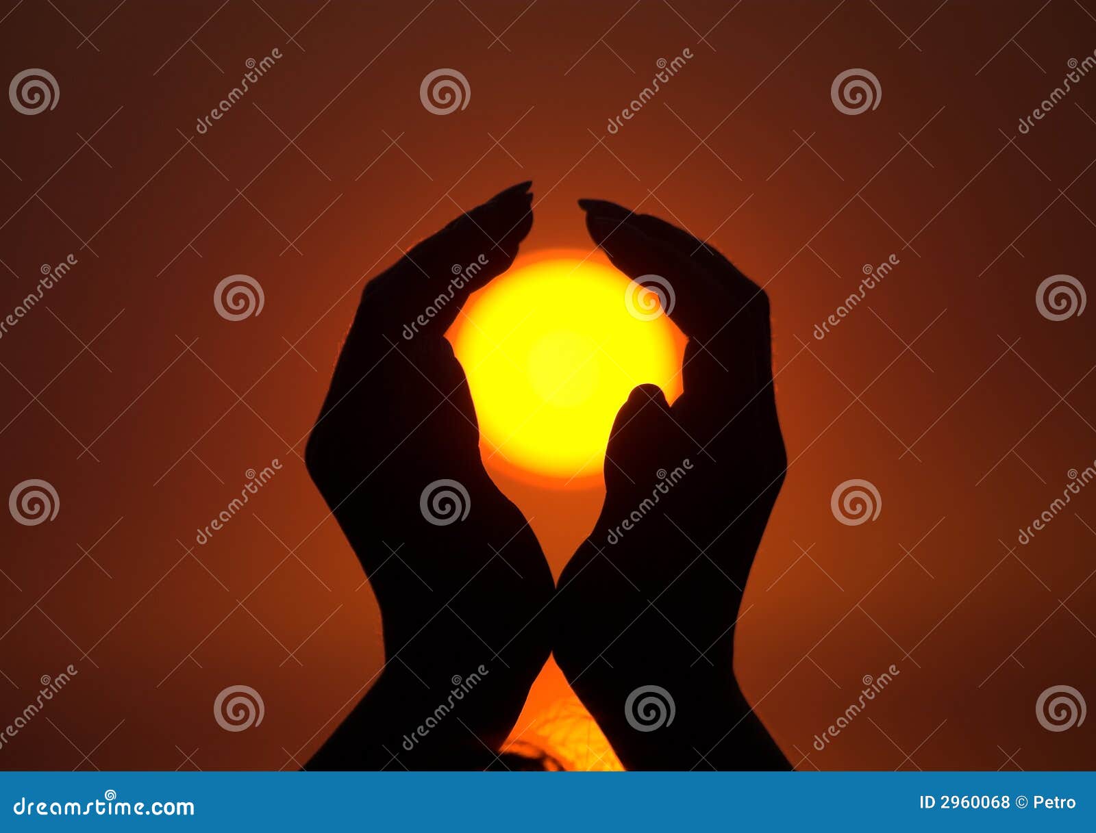 Sun in hands stock photo. Image of nature, power, creativity - 2960068