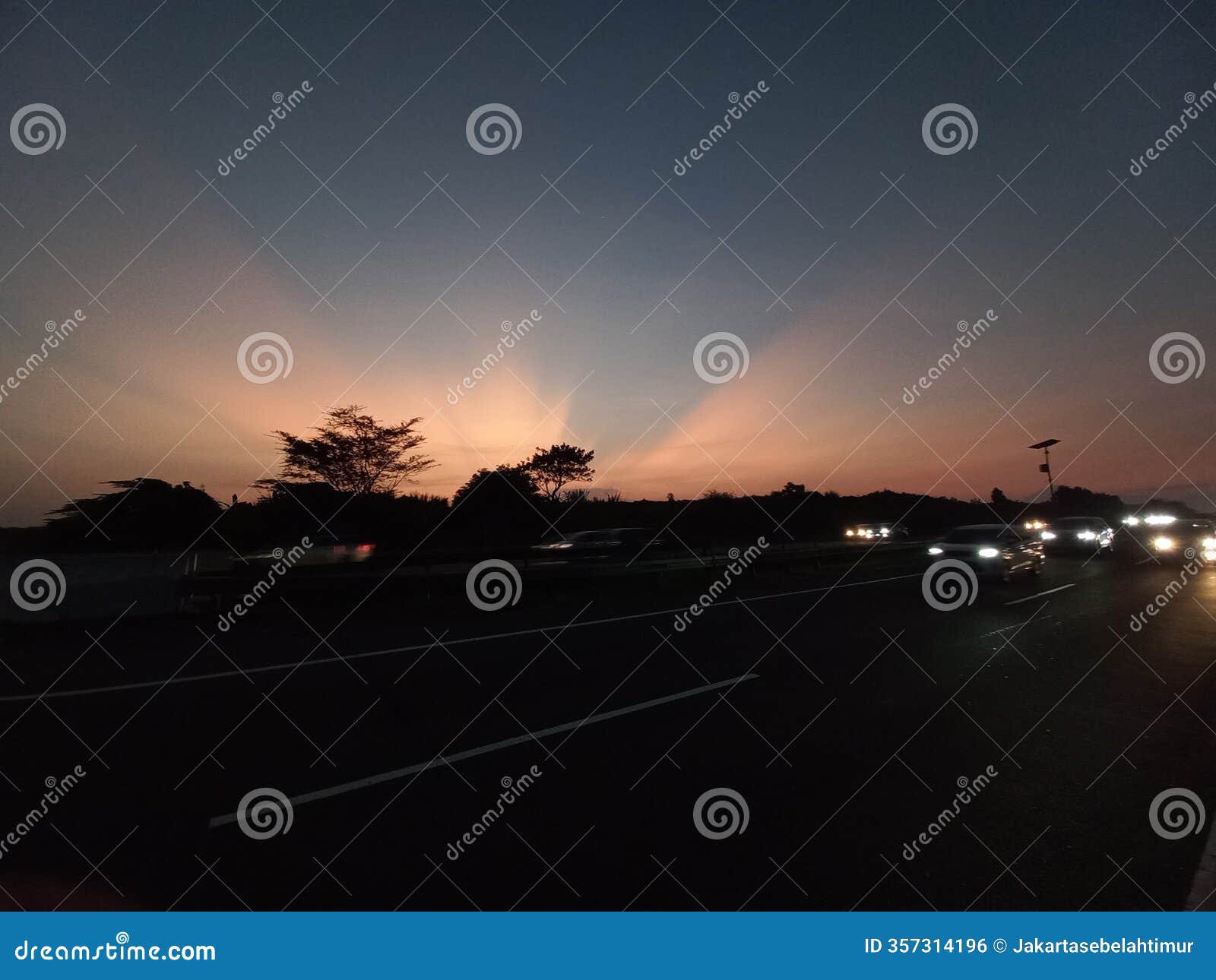 The Sun Has Risen, Welcoming a Beautiful Day Stock Photo - Image of ...