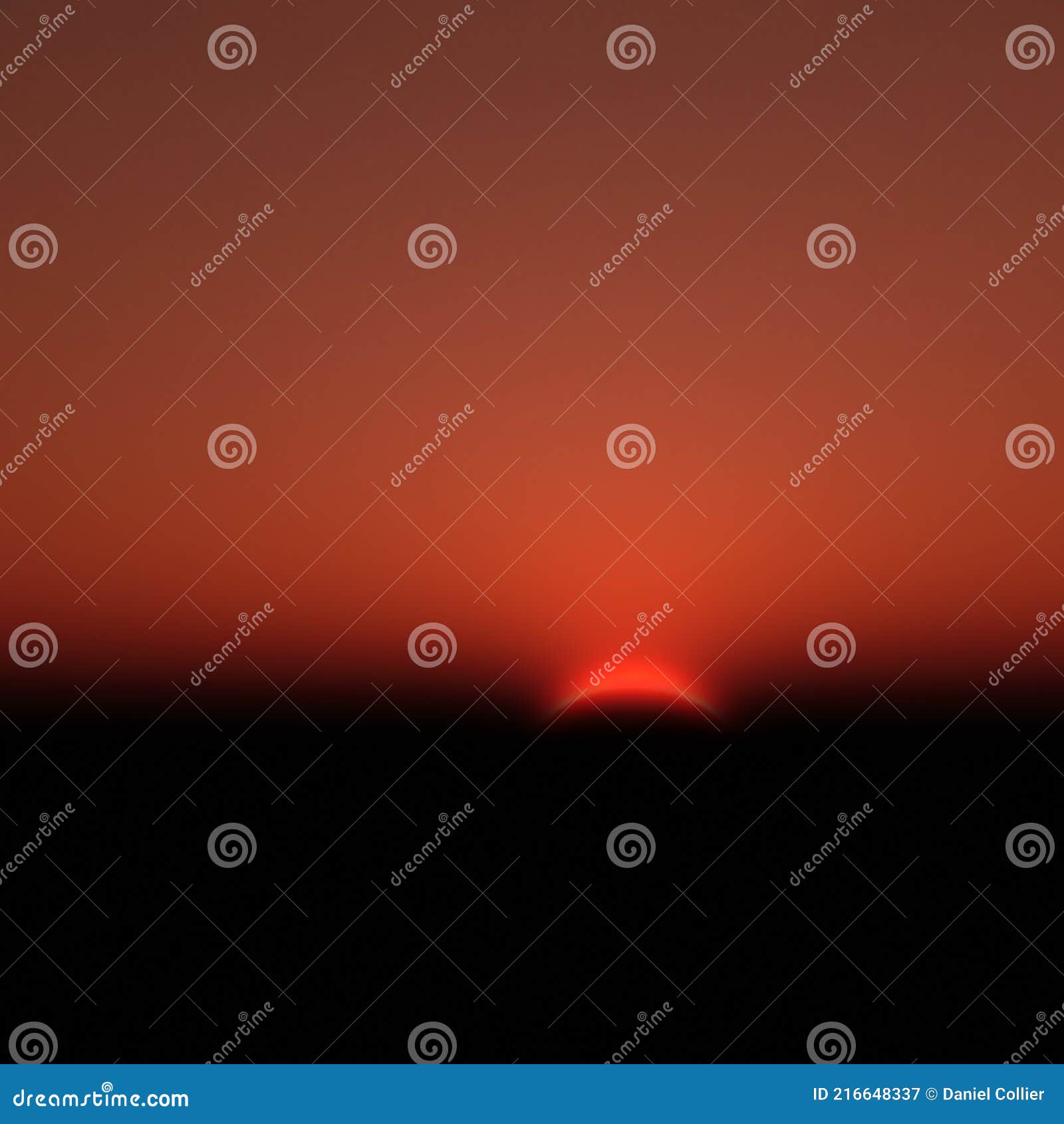 Sun Haze Sky Background stock illustration. Illustration of fantasy ...