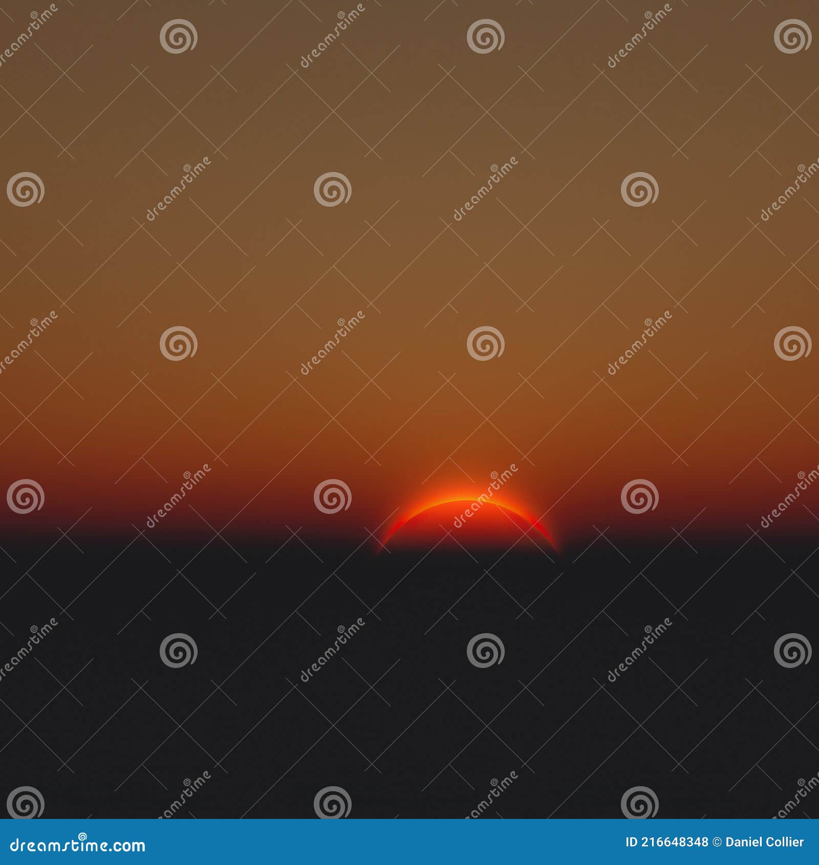 Sun Haze Sky Background stock illustration. Illustration of afterglow ...