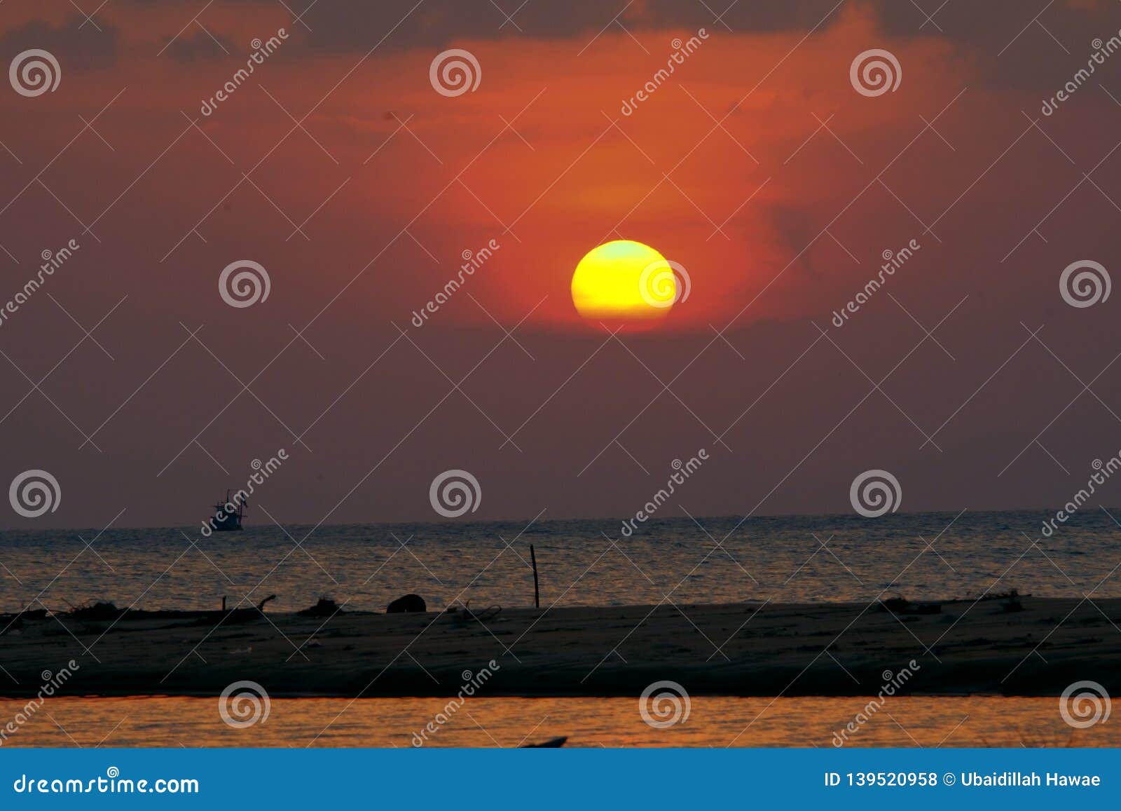 The sun is hiding stock photo. Image of life, sunset - 139520958