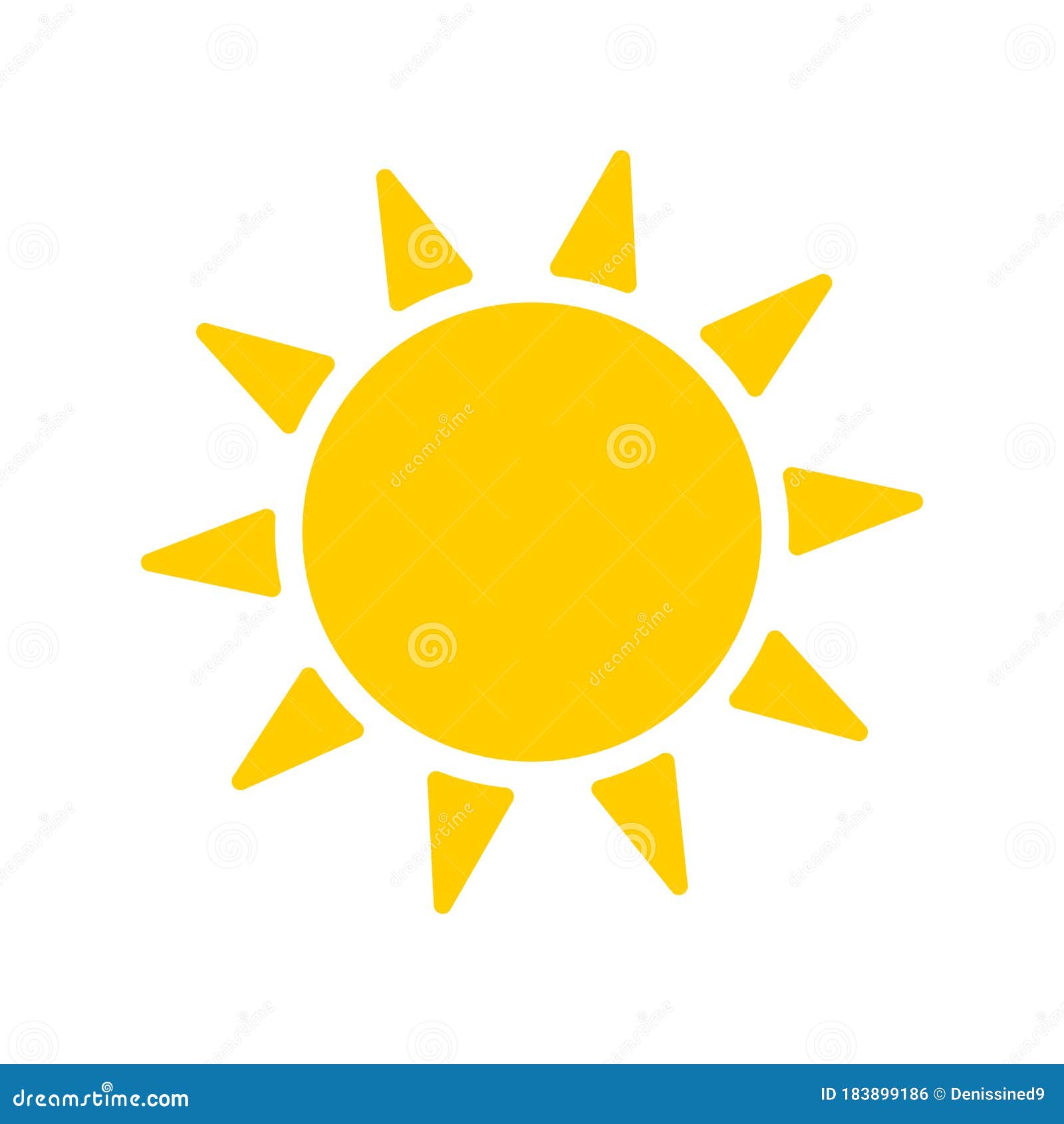 Sun Icon, Graphic Design Template, Vector Illustration Stock Vector ... Sun Icon, Graphic Design Template, Vector Illustration Stock Vector ...