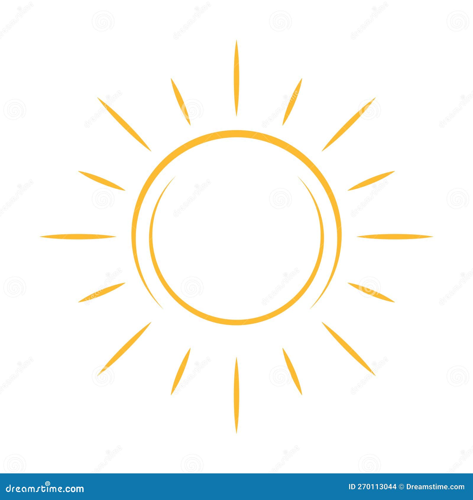 Sun Icon Vector for Your Web Design, Logo, UI. Illustration Stock ...
