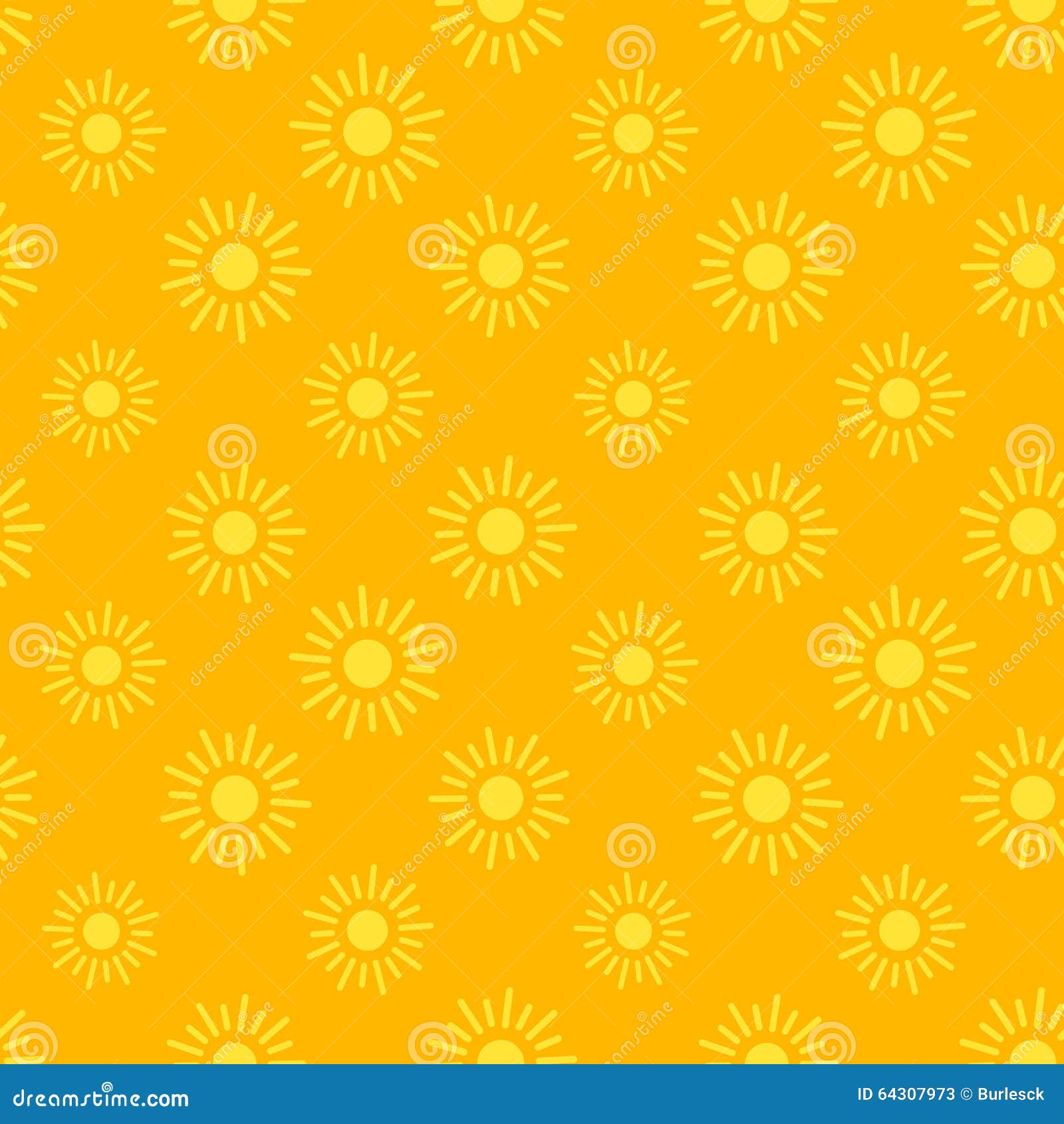 Sun icons seamless pattern stock vector. Illustration of element - 64307973