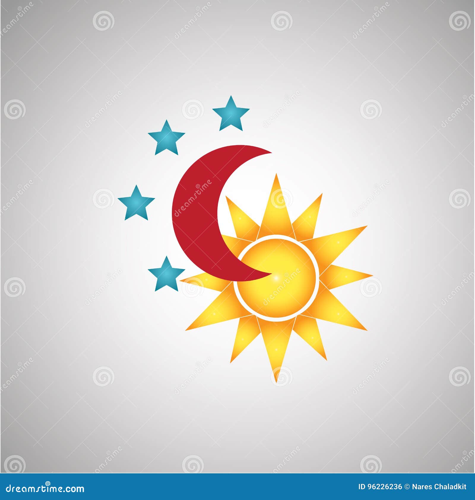 Sun Ideas Design Illustration Graphic on Background Stock Illustration ...