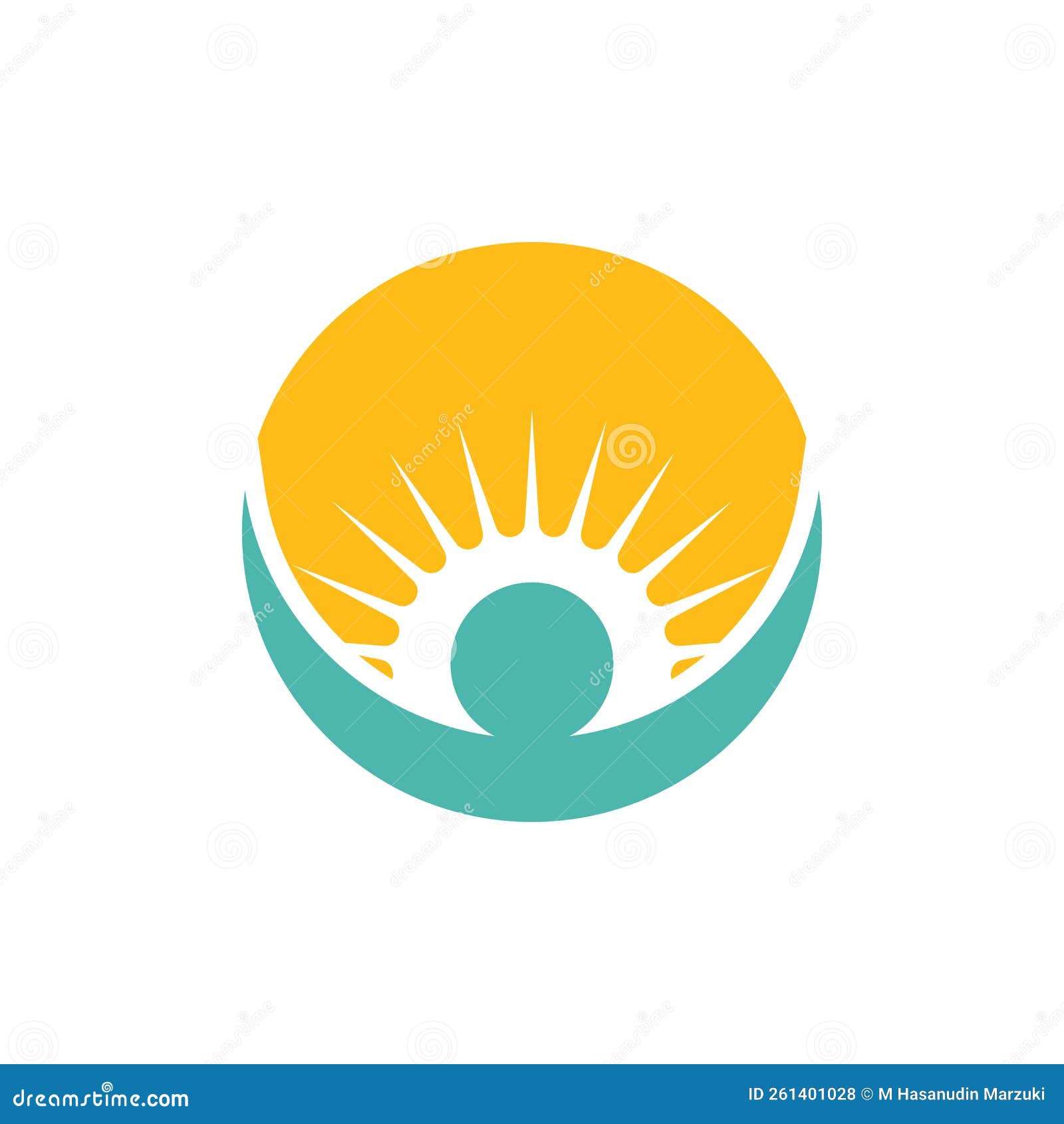 Sun illustration logo stock illustration. Illustration of sunshine ...